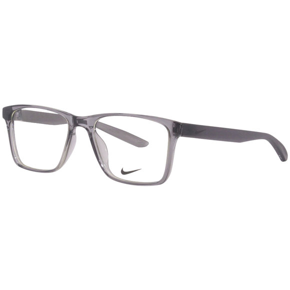 Nike | Accessories | New Nike 730 034 Crystal Dark Grey Eyeglasses ...